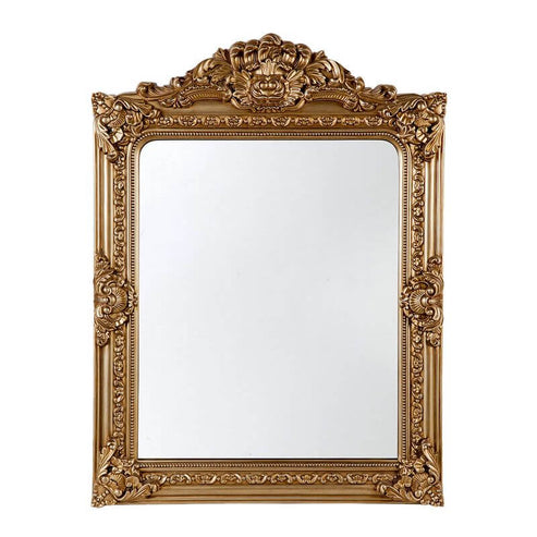 Elizabeth Antique Gold Wall Mirror Ornate - 120cm - Luxury